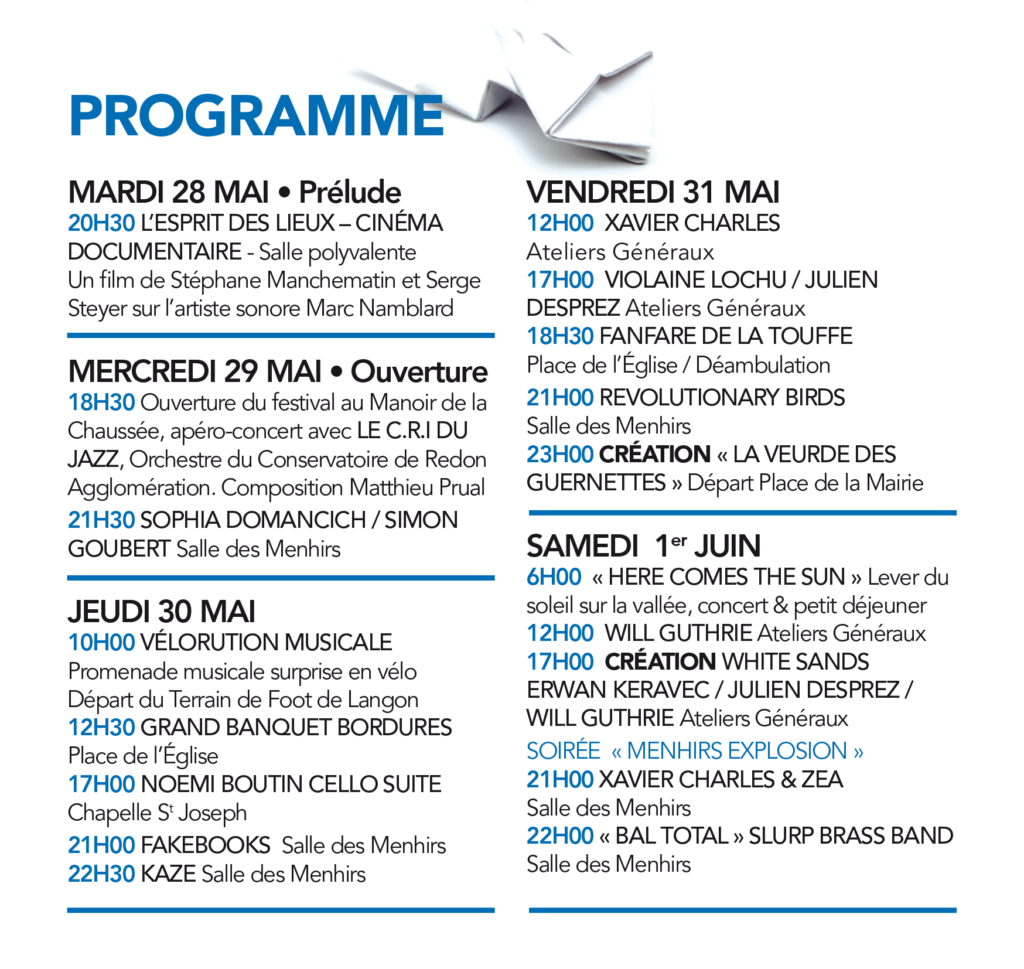 Festival 2019 - BORDURES FESTIVAL